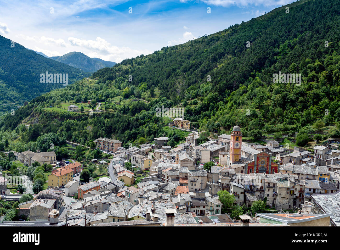 Europe. France. Alpes Maritimes. The village of Tende Stock Photo - Alamy
