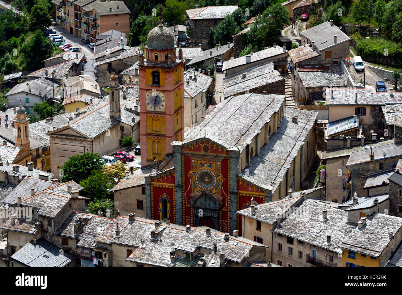 Europe. France. Alpes Maritimes. The village of Tende Stock Photo - Alamy