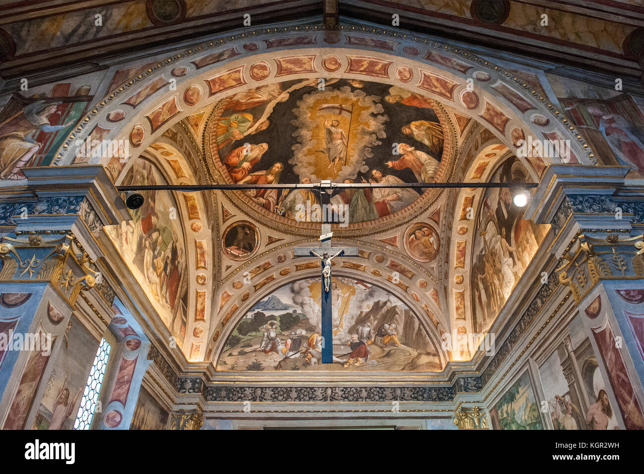 Italy, Lallio, San Bernardino church Stock Photo - Alamy