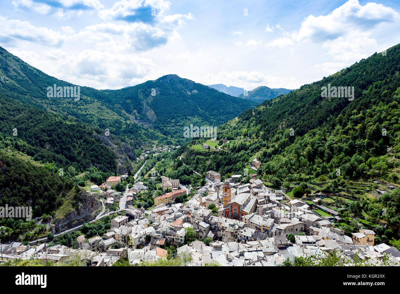 Europe. France. Alpes Maritimes. The village of Tende Stock Photo - Alamy