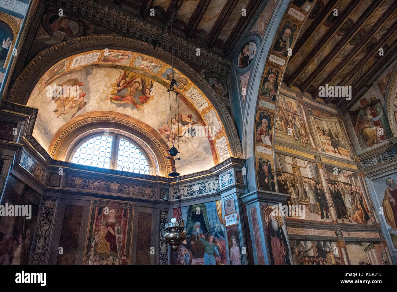 Italy, Lallio, San Bernardino church Stock Photo - Alamy