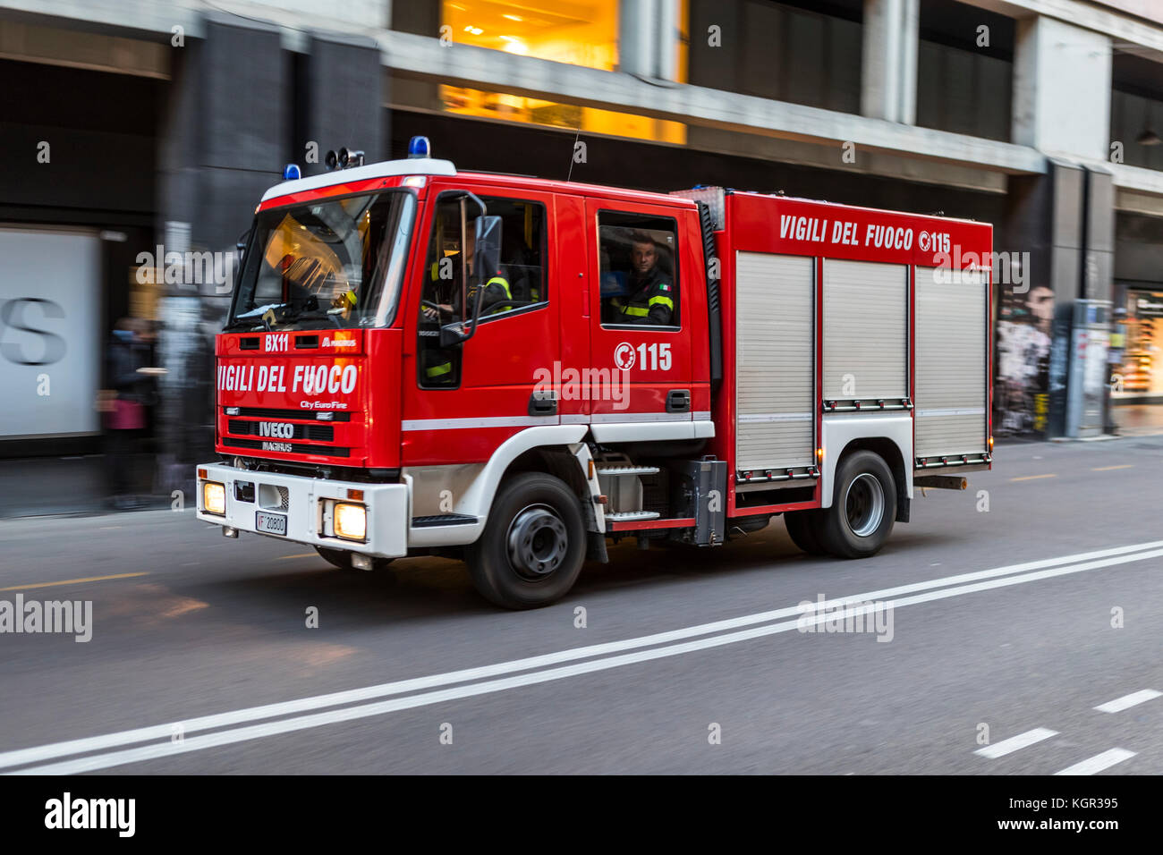 Fire fighters lorry fire hi-res stock photography and images - Alamy