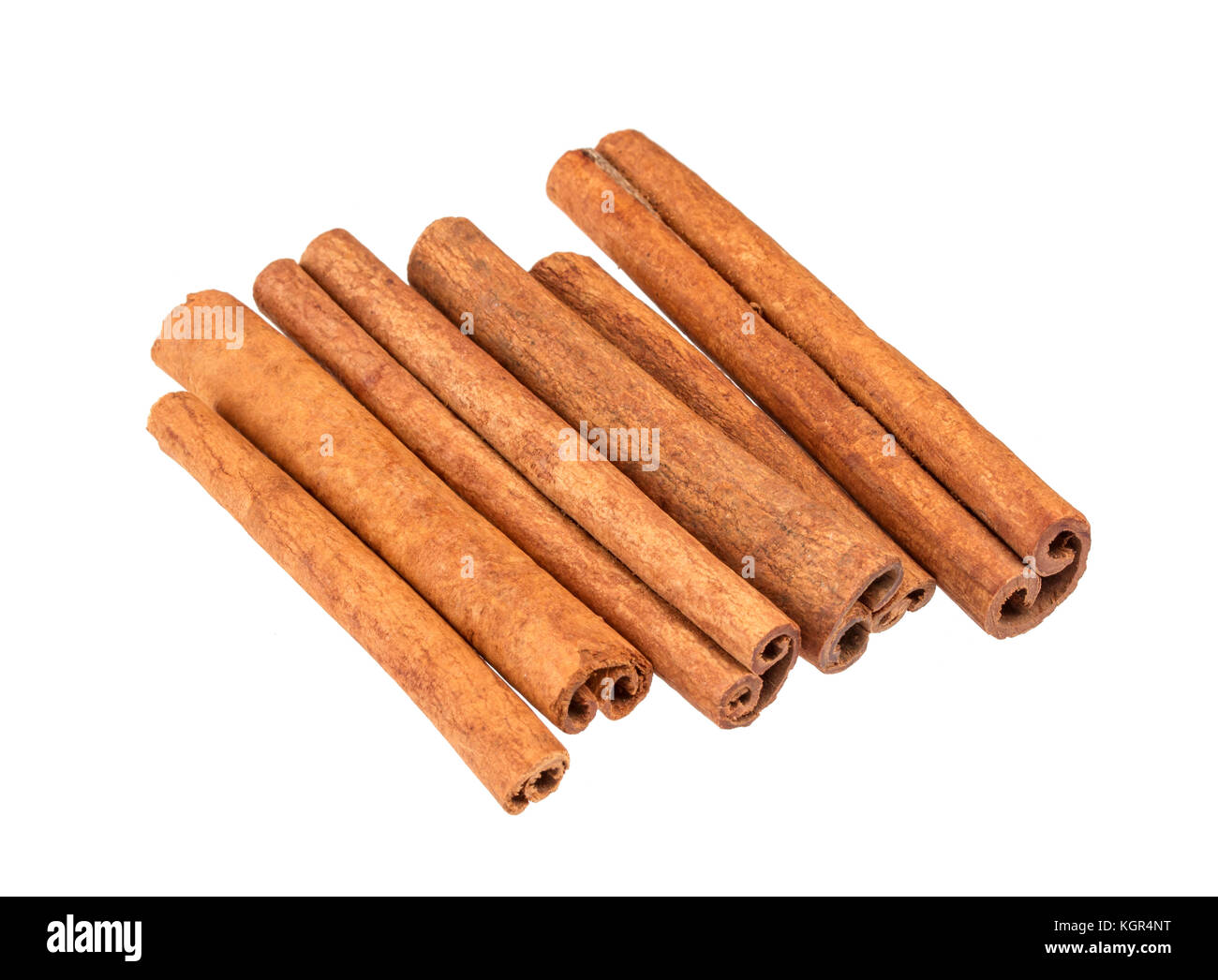 Cinnamon sticks isolated on white background with clipping path Stock ...