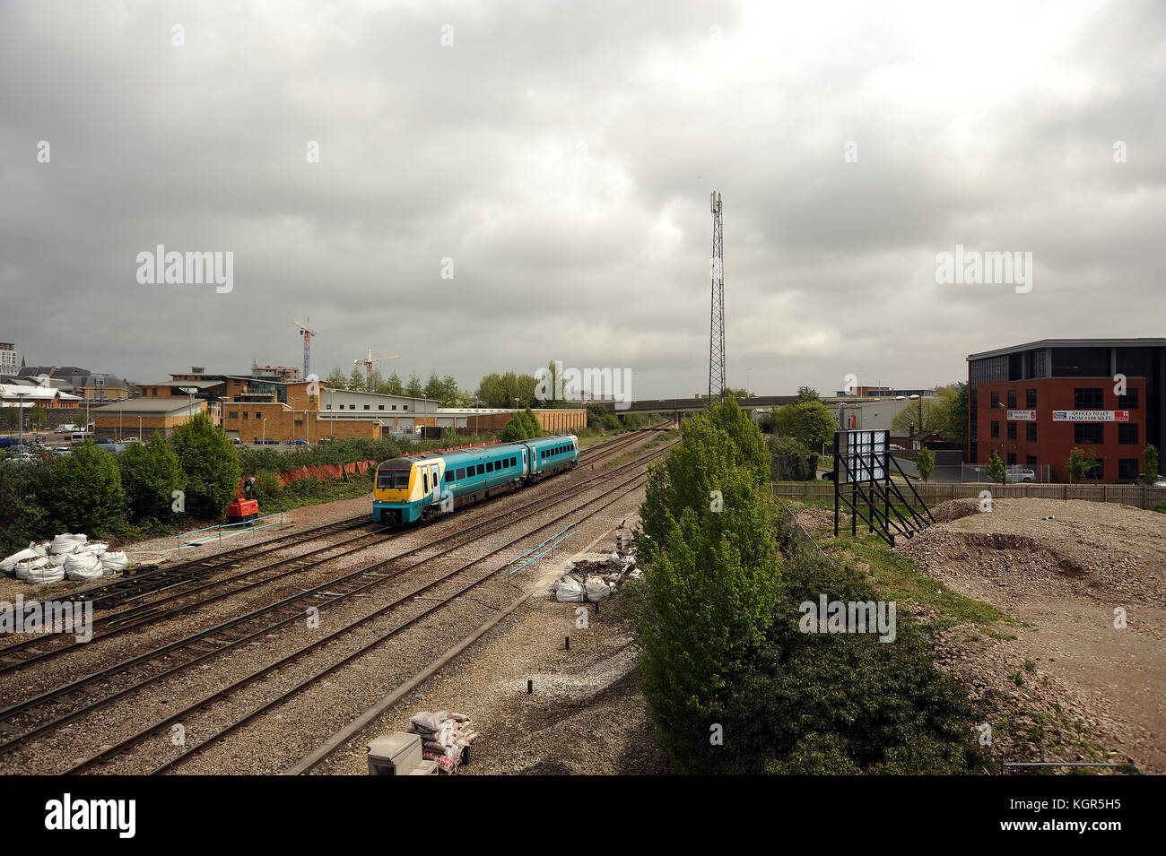 Arriva trains wales train cardiff hi-res stock photography and images ...