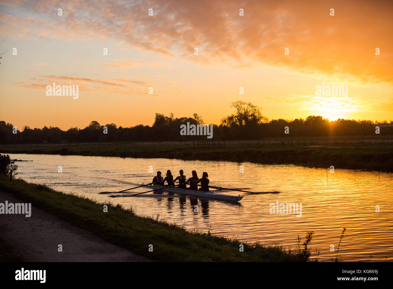 Rowing Sunrise
