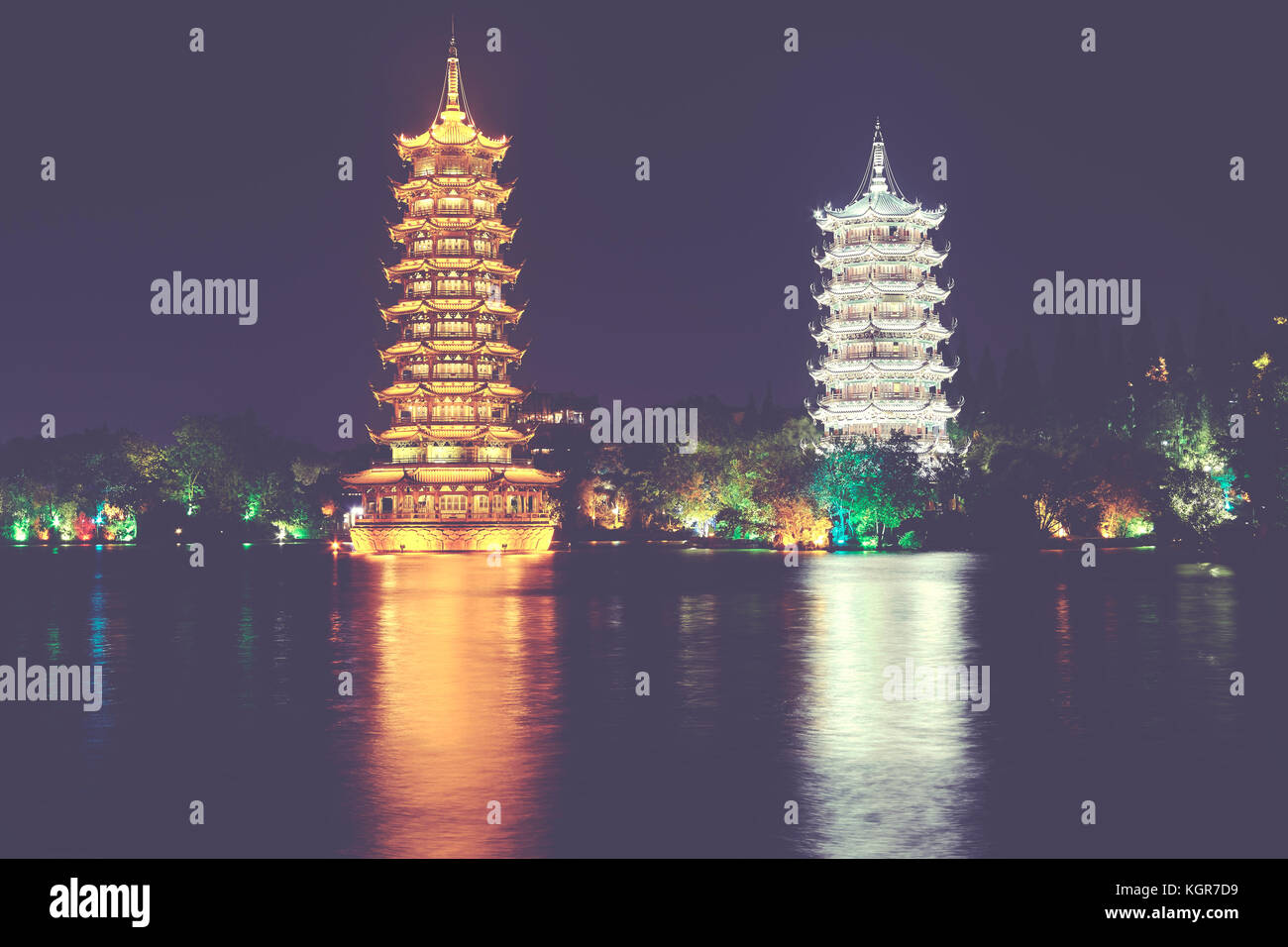 Guilin city scenery hi-res stock photography and images - Alamy