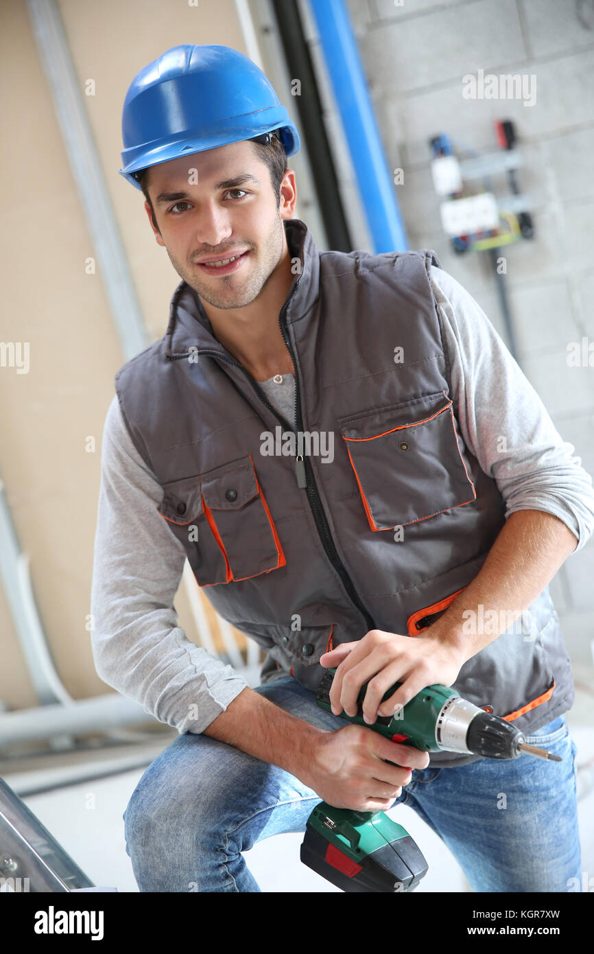 Inside electric drill hi-res stock photography and images - Alamy