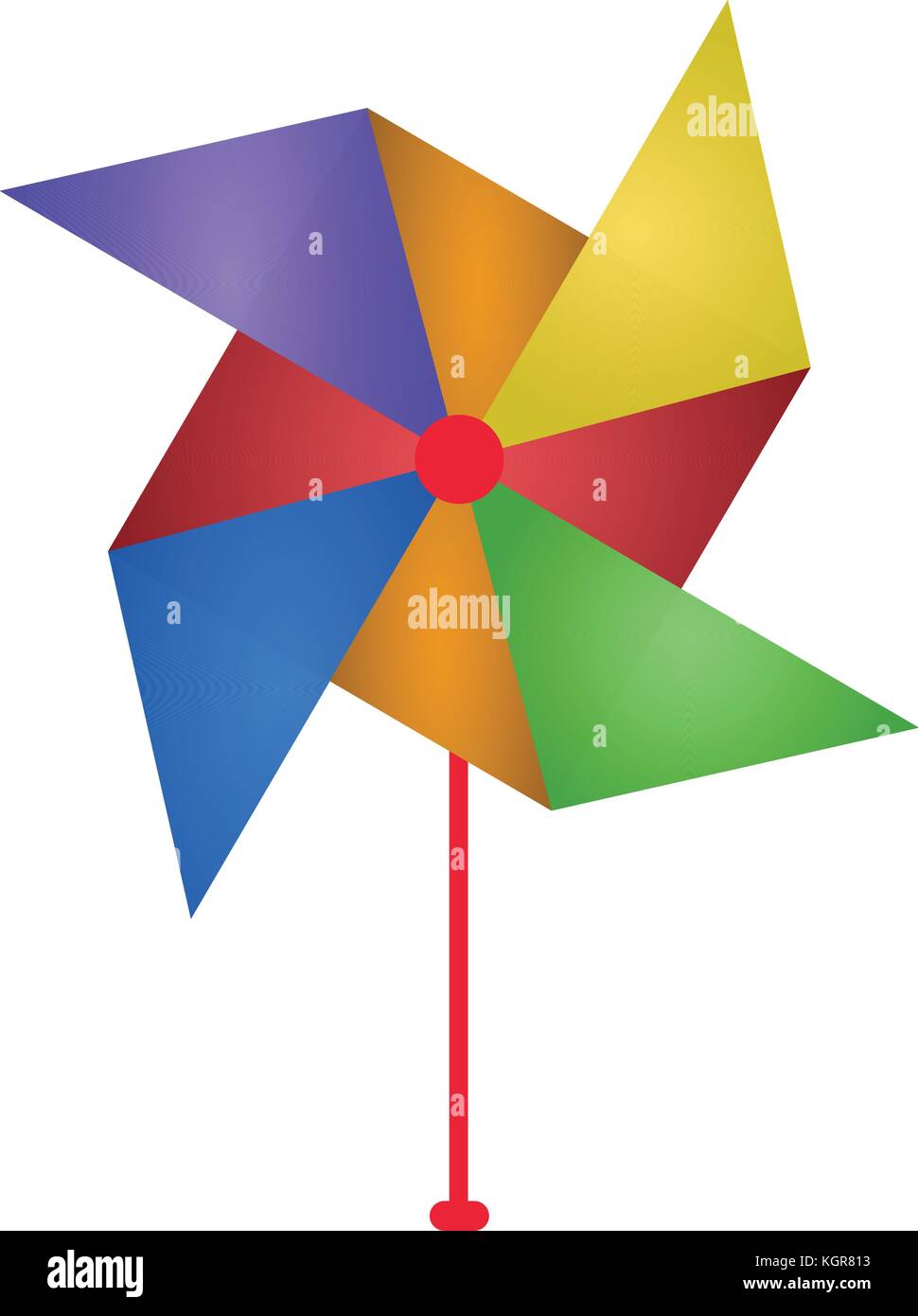 Isolated wind toy Stock Vector Image & Art - Alamy