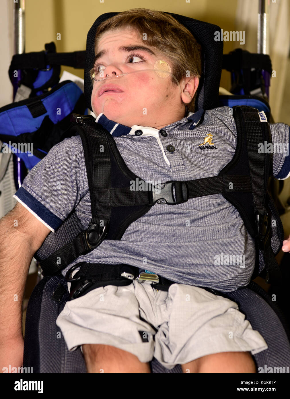 11 year old Jonathan Bryan, who suffers from Cerebral Palsy, has learnt ...