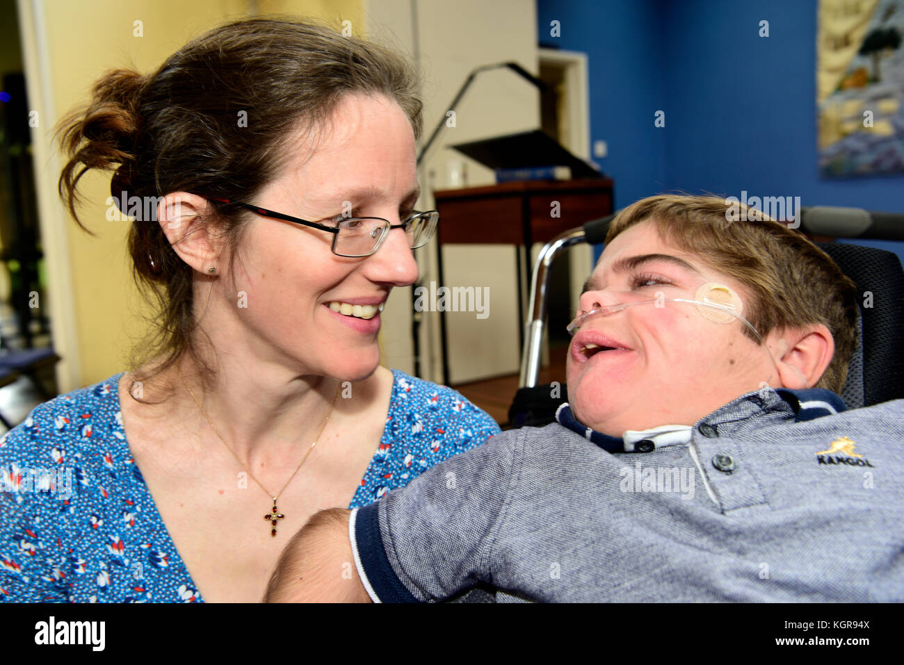 11 year old Jonathan Bryan, who suffers from Cerebral Palsy, has learnt ...