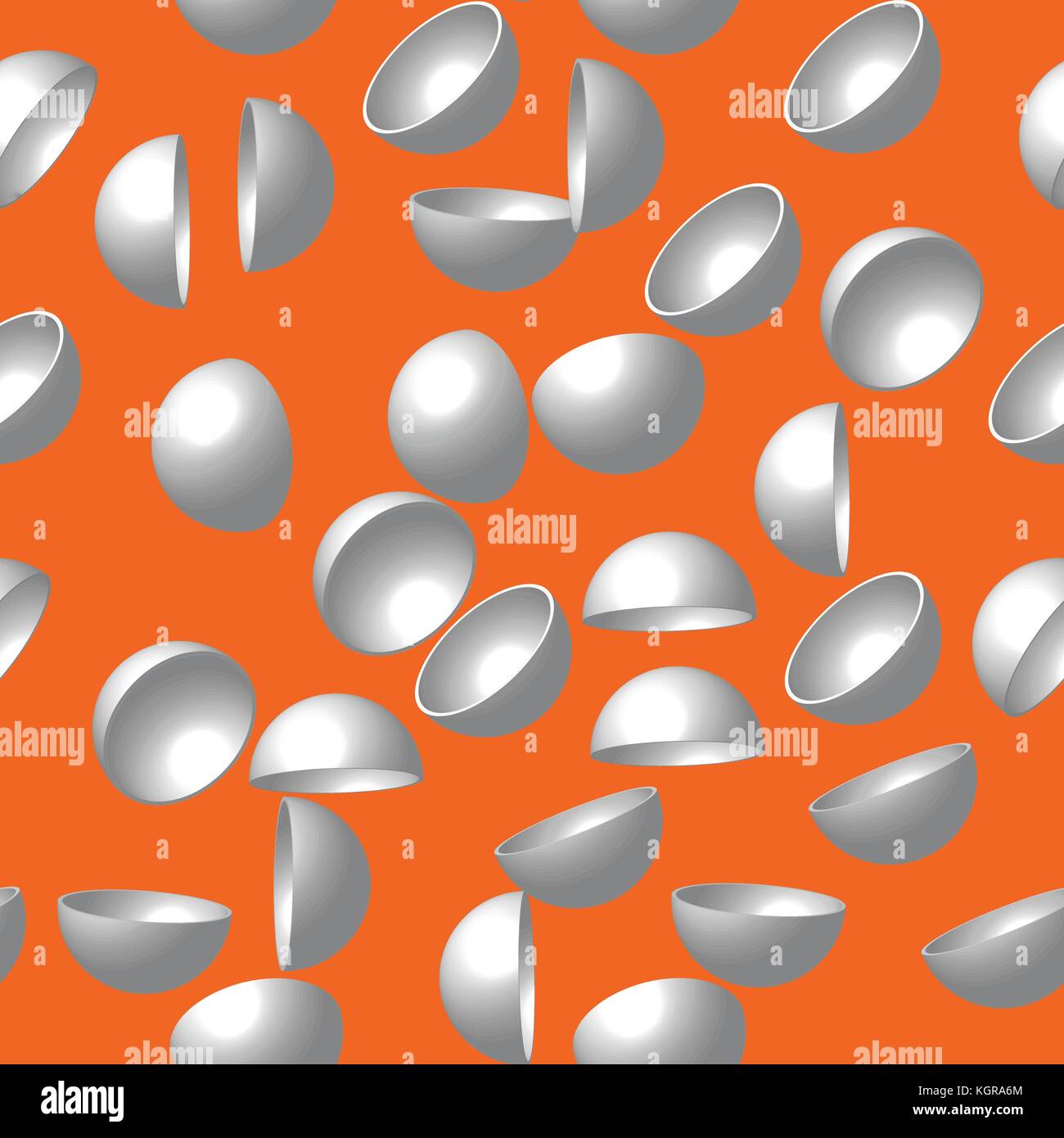 Gray Hemispheres Seamless Pattern Stock Vector Image & Art - Alamy