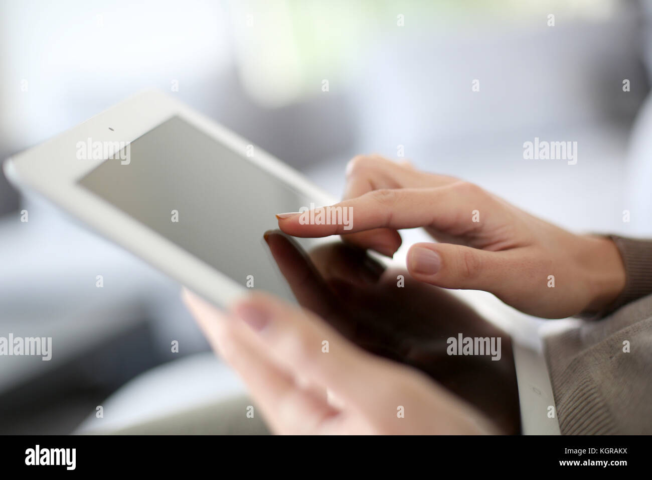 Sliding computer hi-res stock photography and images - Alamy