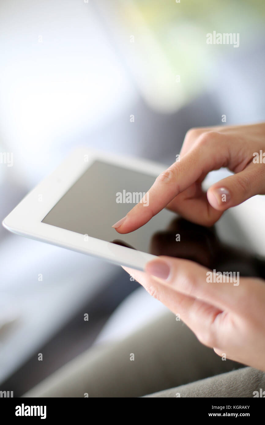 Sliding computer hi-res stock photography and images - Alamy