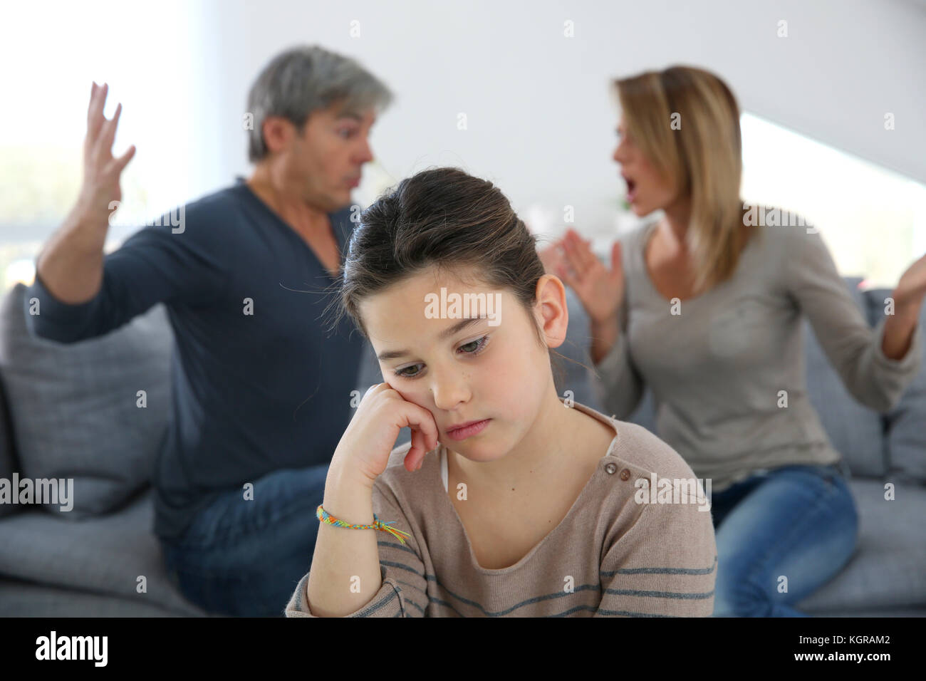 Parents arguing children hi-res stock photography and images - Alamy