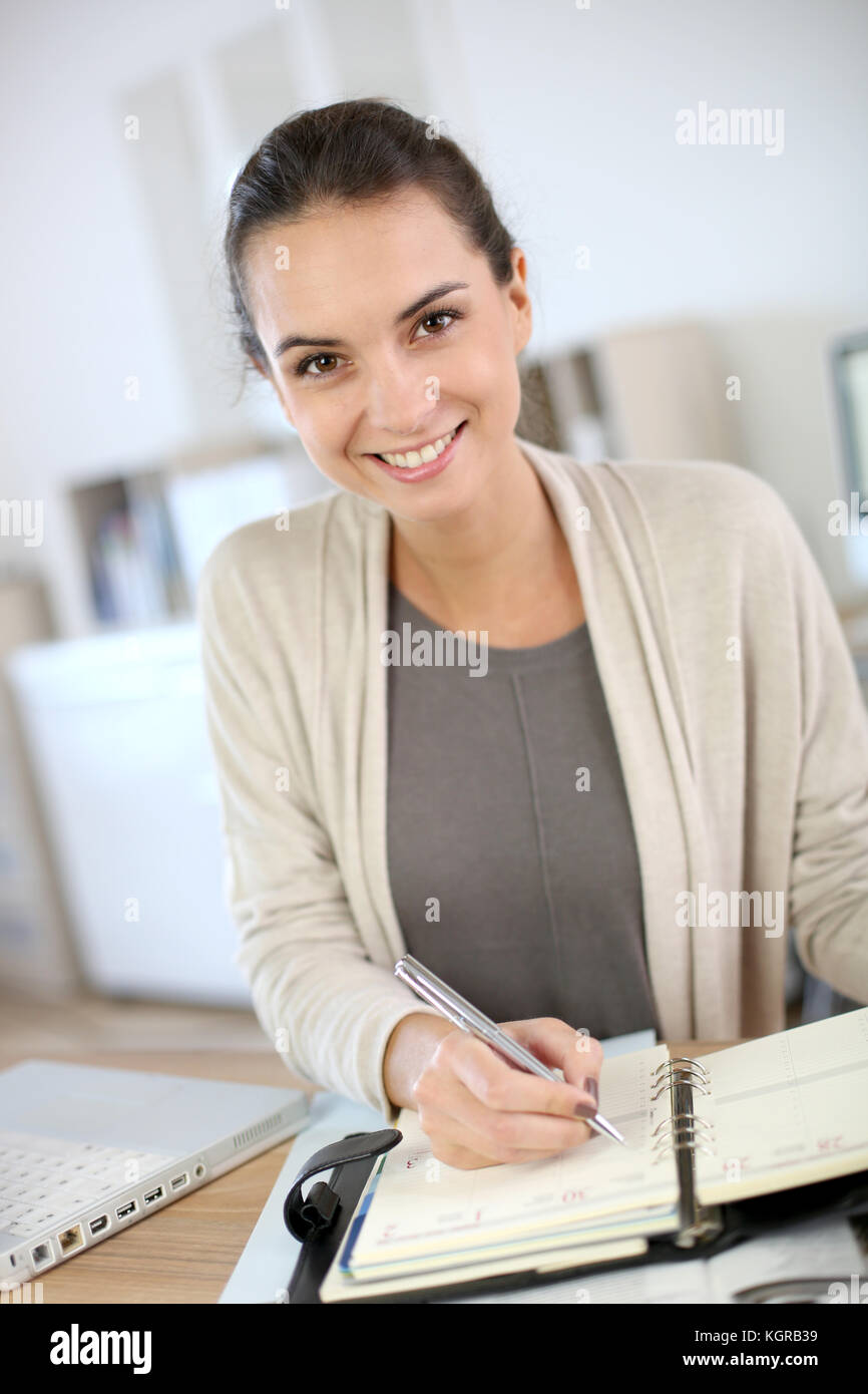 Secretary taking notes hi-res stock photography and images - Alamy