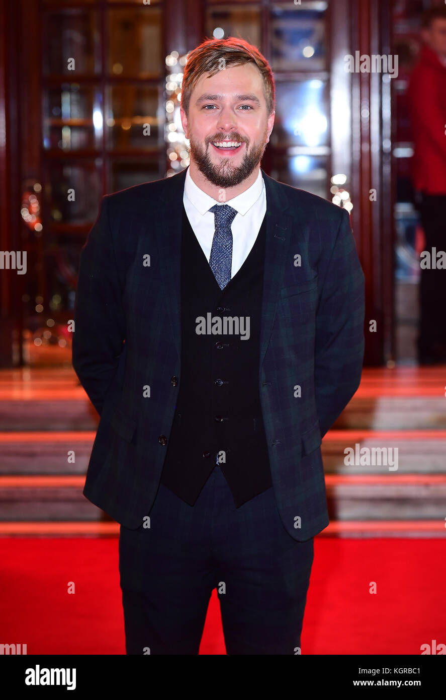 Iain Stirling attending the ITV Gala held at the London Palladium ...