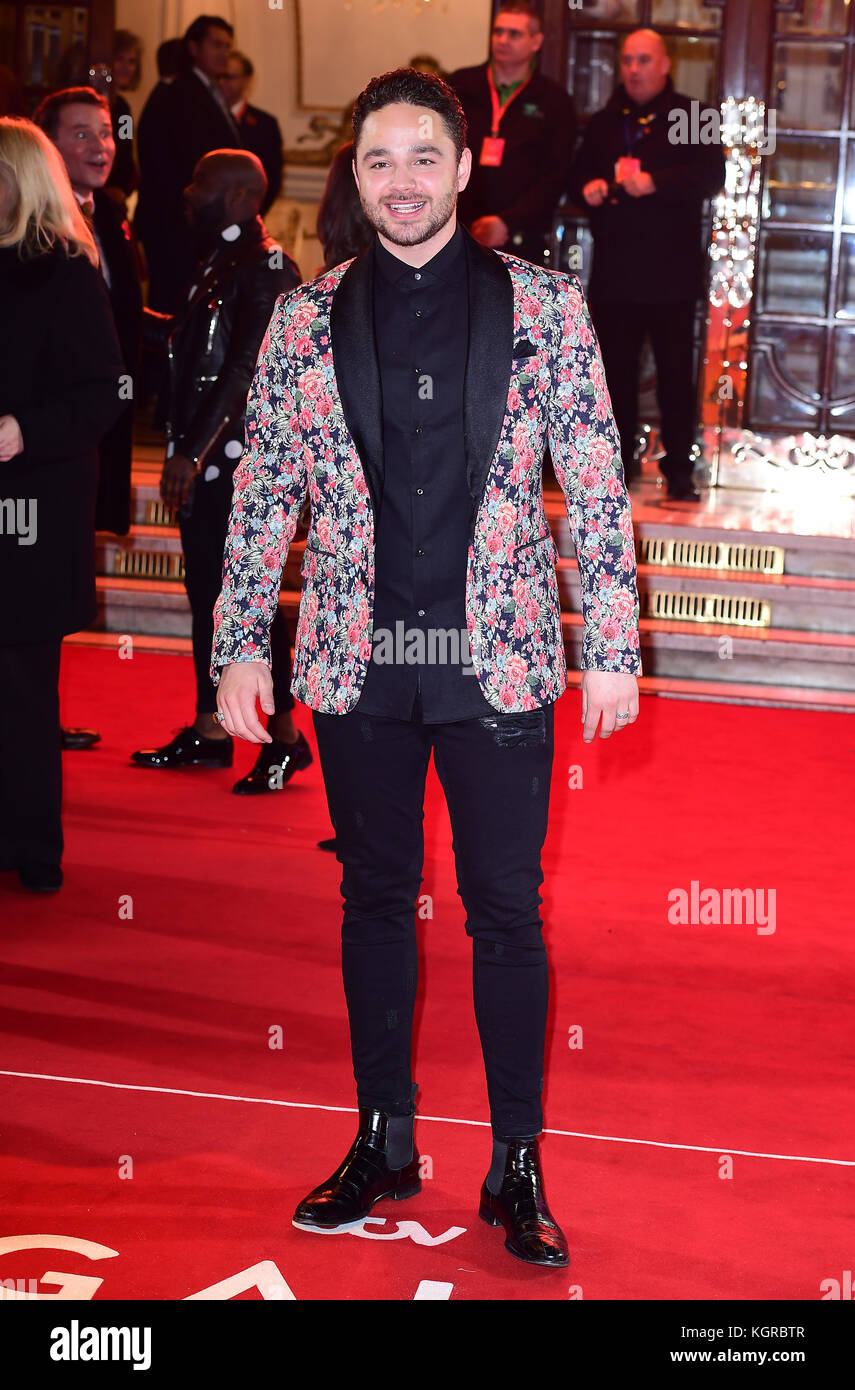 Adam Thomas attending the ITV Gala held at the London Palladium ...