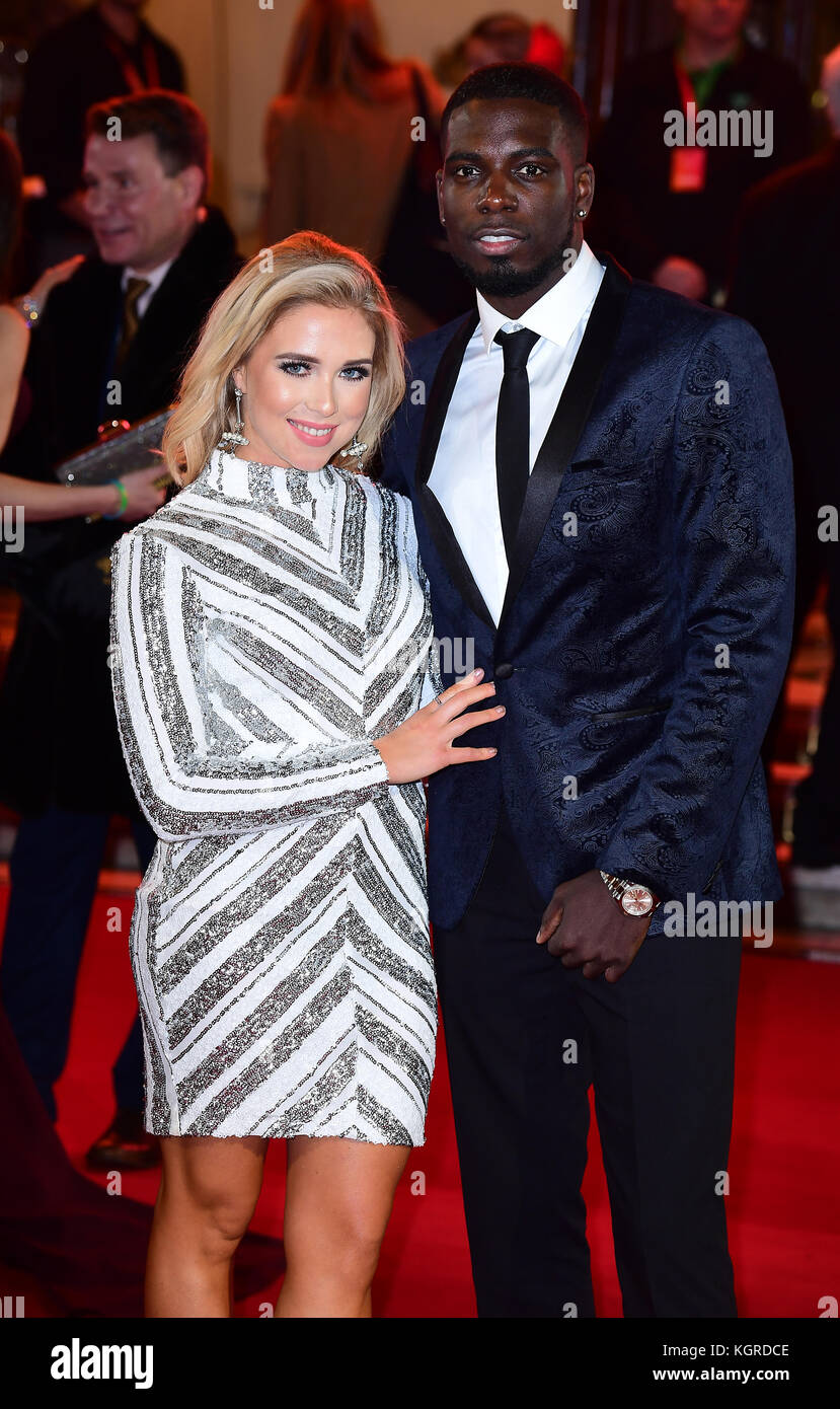 Gabby Allen and Marcel Somerville attending the ITV Gala held at the ...