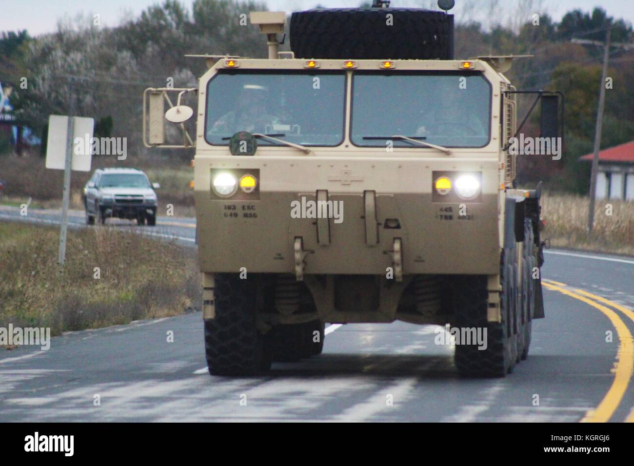Military convoy operation hi-res stock photography and images - Alamy