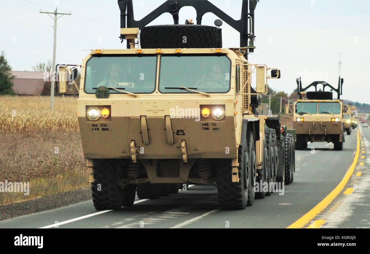 Military convoy operation hi-res stock photography and images - Alamy