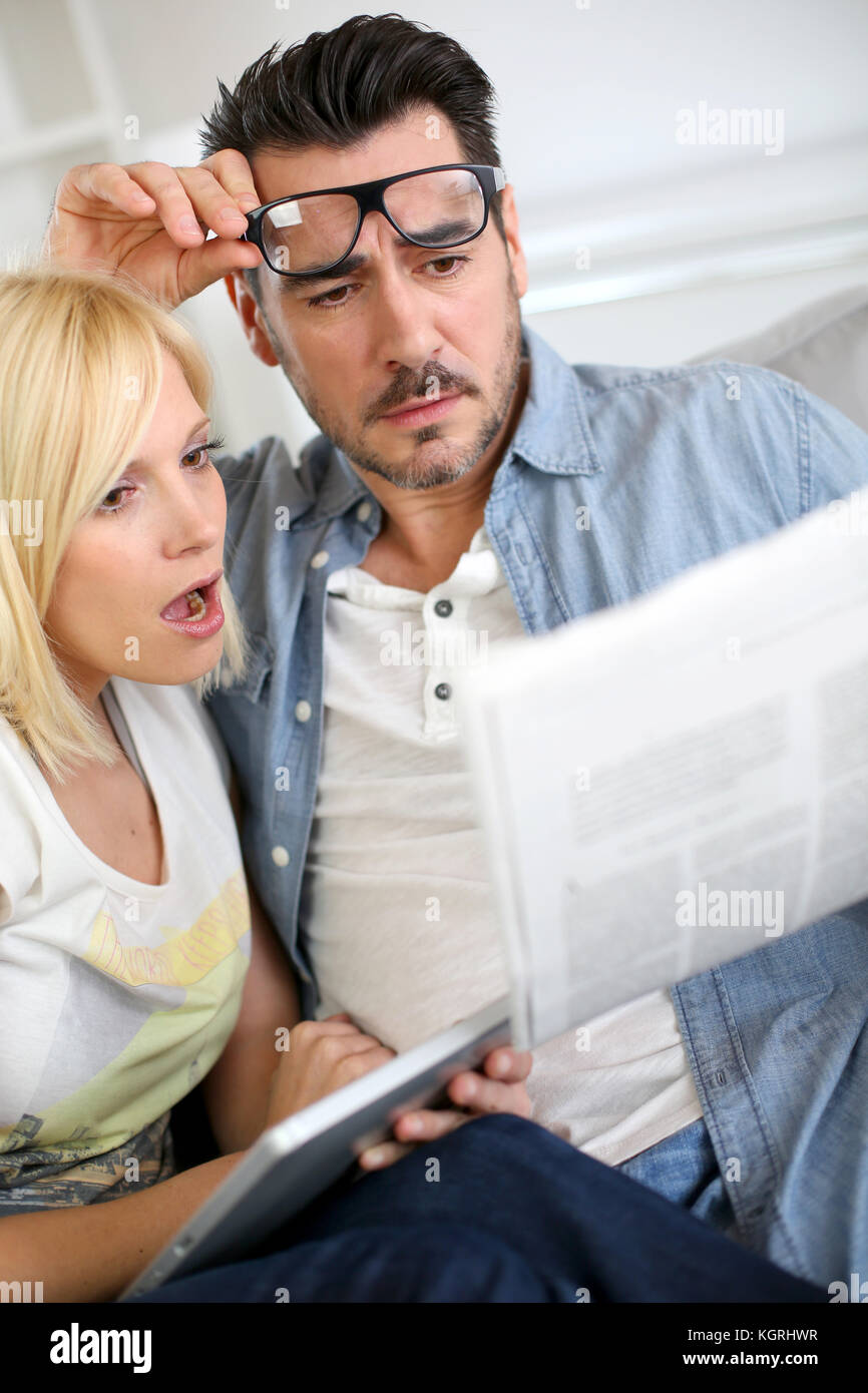 Horrified people hi-res stock photography and images - Alamy