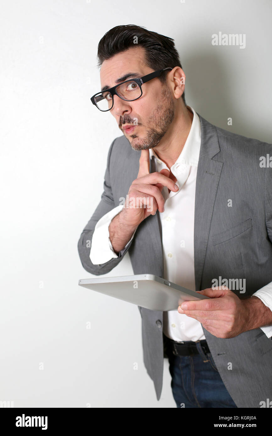 Questioning look hi-res stock photography and images - Alamy