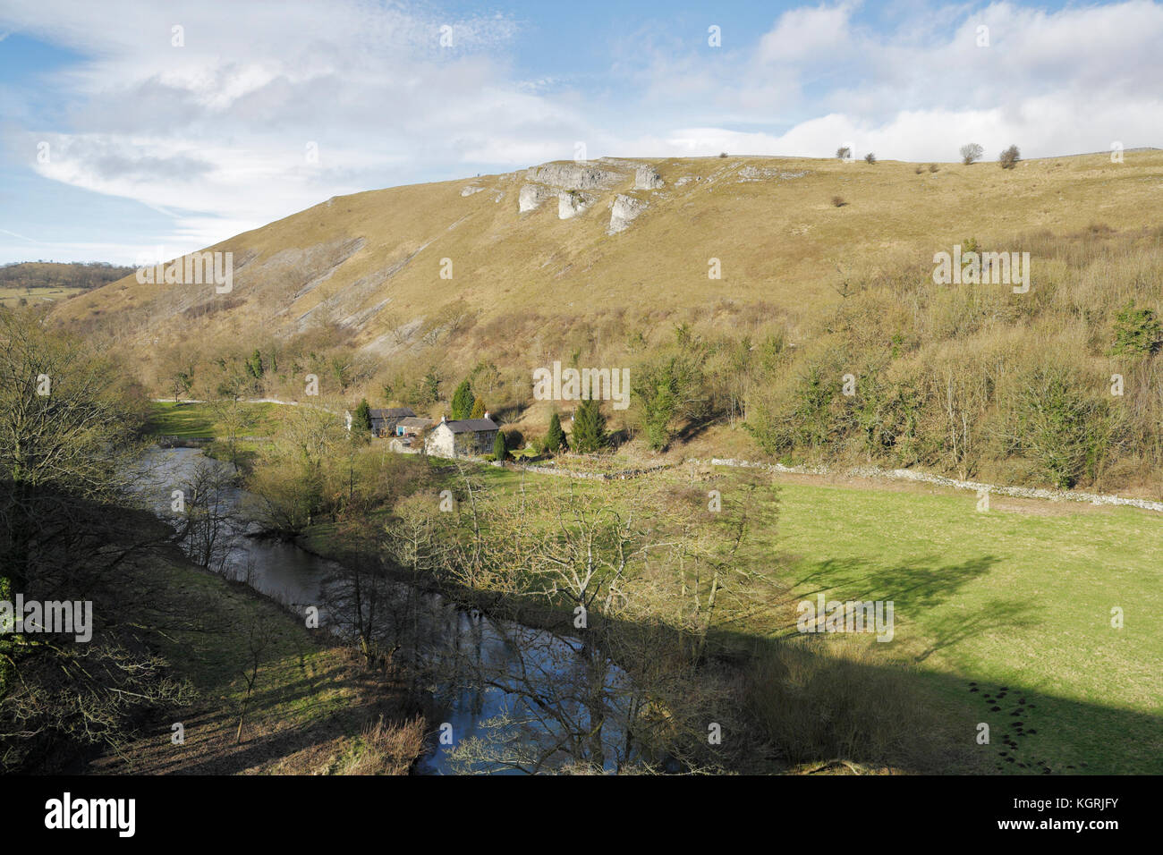 Monsal dale derbyshire wye hi-res stock photography and images - Alamy