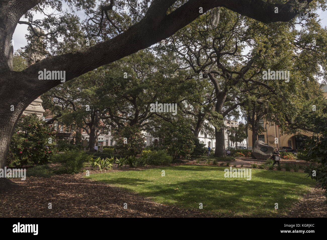 Wright Square, Savanna, Georgia Stock Photo - Alamy
