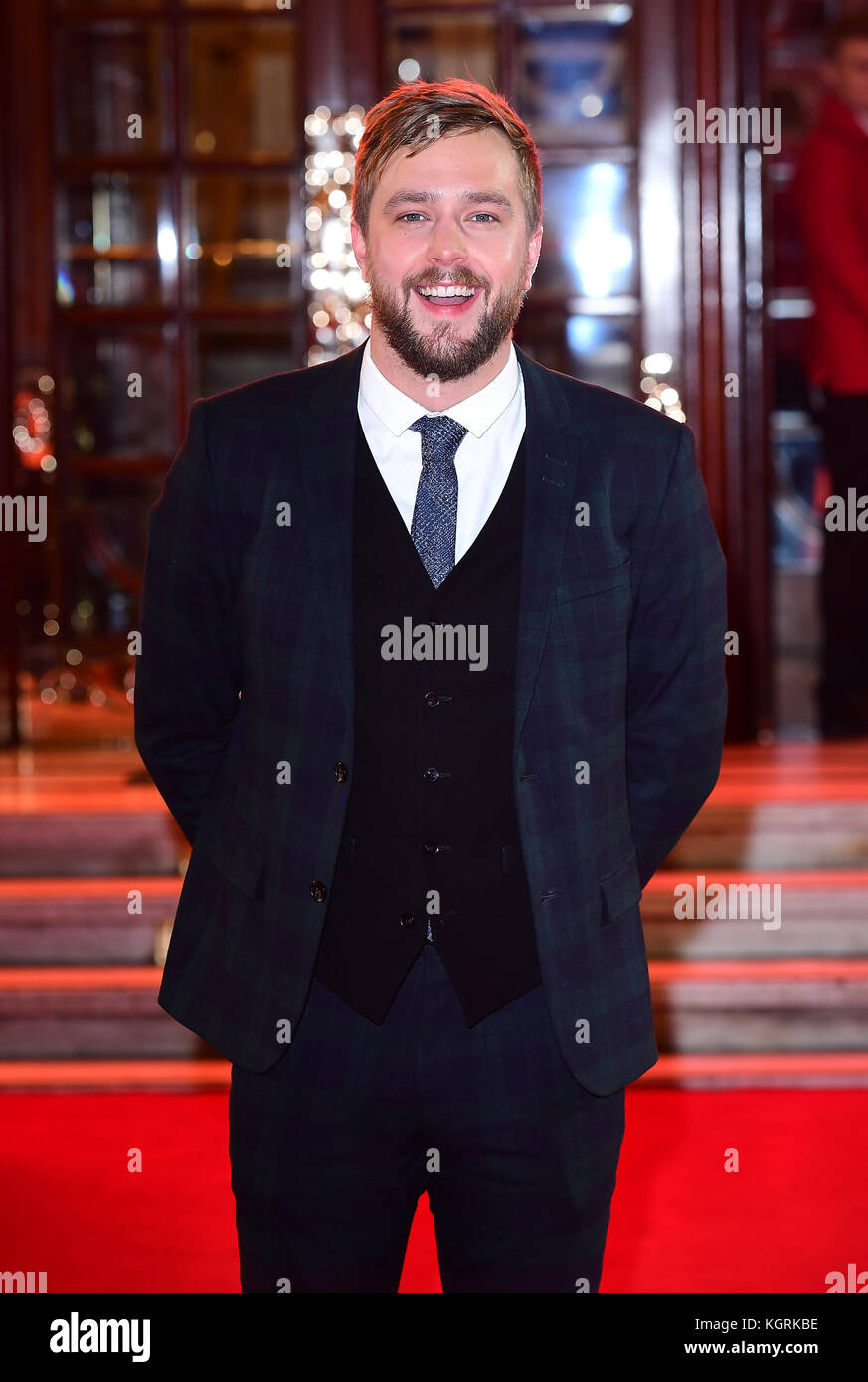 Iain Stirling attending the ITV Gala held at the London Palladium ...