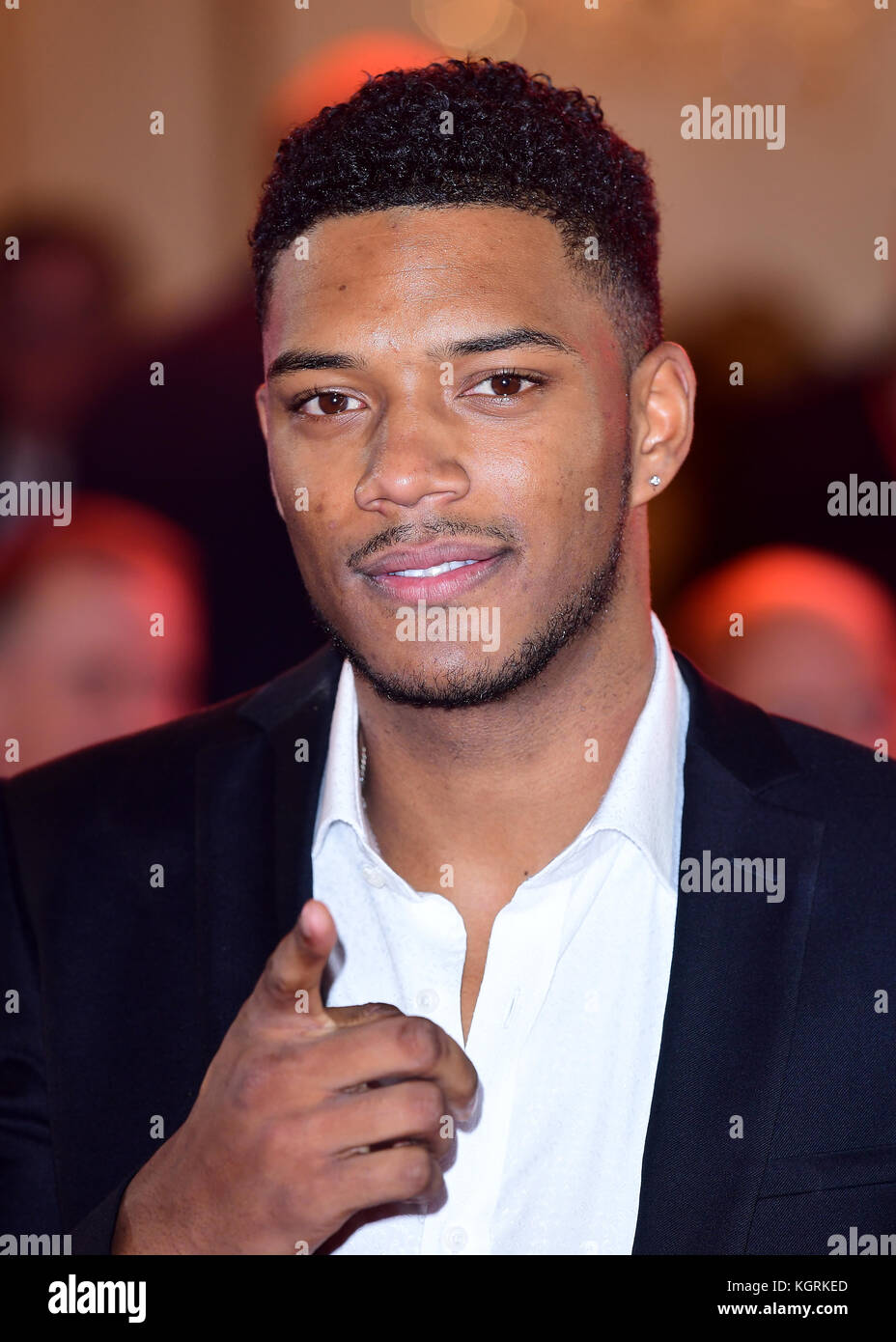 Theo Campbell attending the ITV Gala held at the London Palladium ...