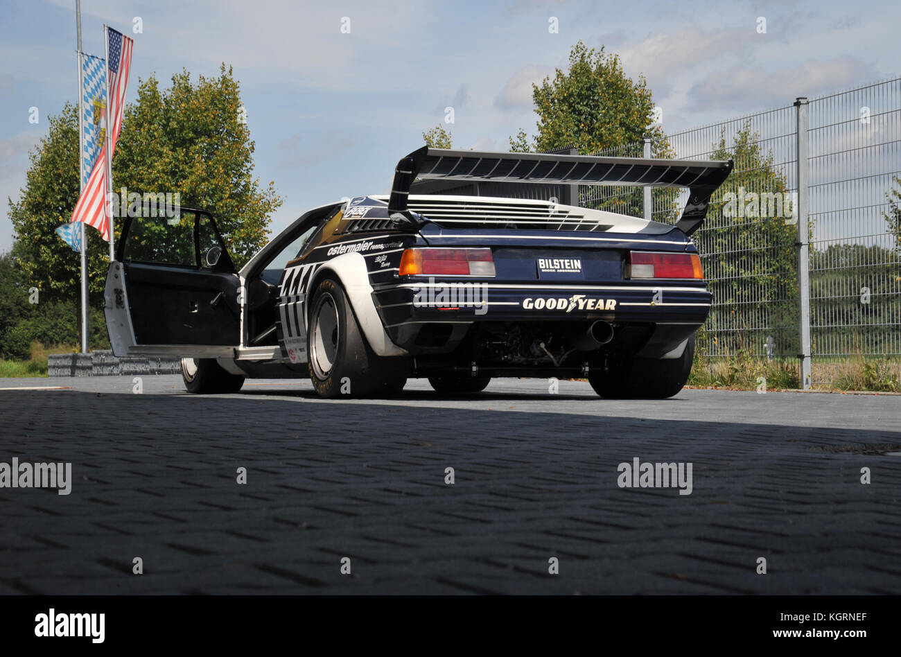 BMW M1 Procar classic German race car in Boss colours Stock Photo - Alamy