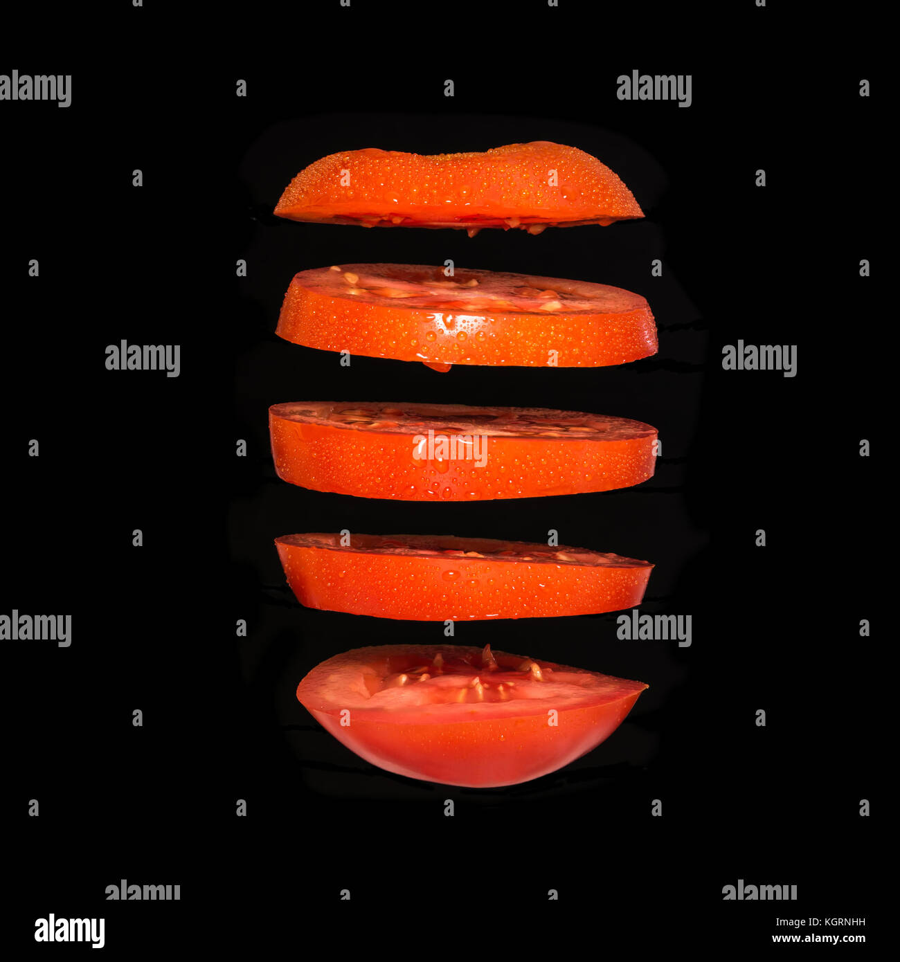 Flying tomato hi-res stock photography and images - Alamy