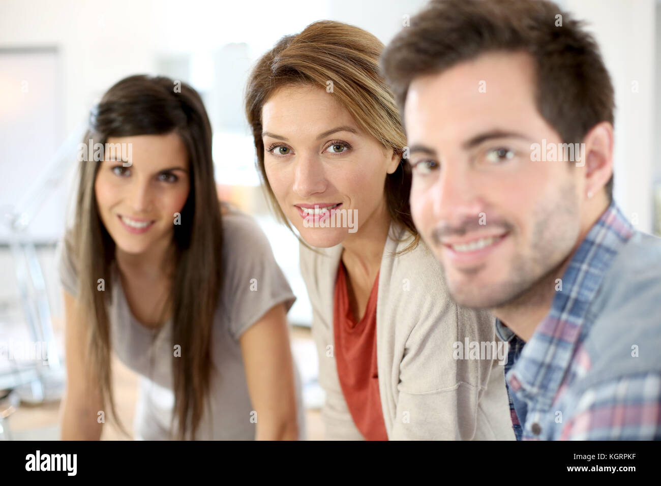 Portrait of successful business team Stock Photo - Alamy