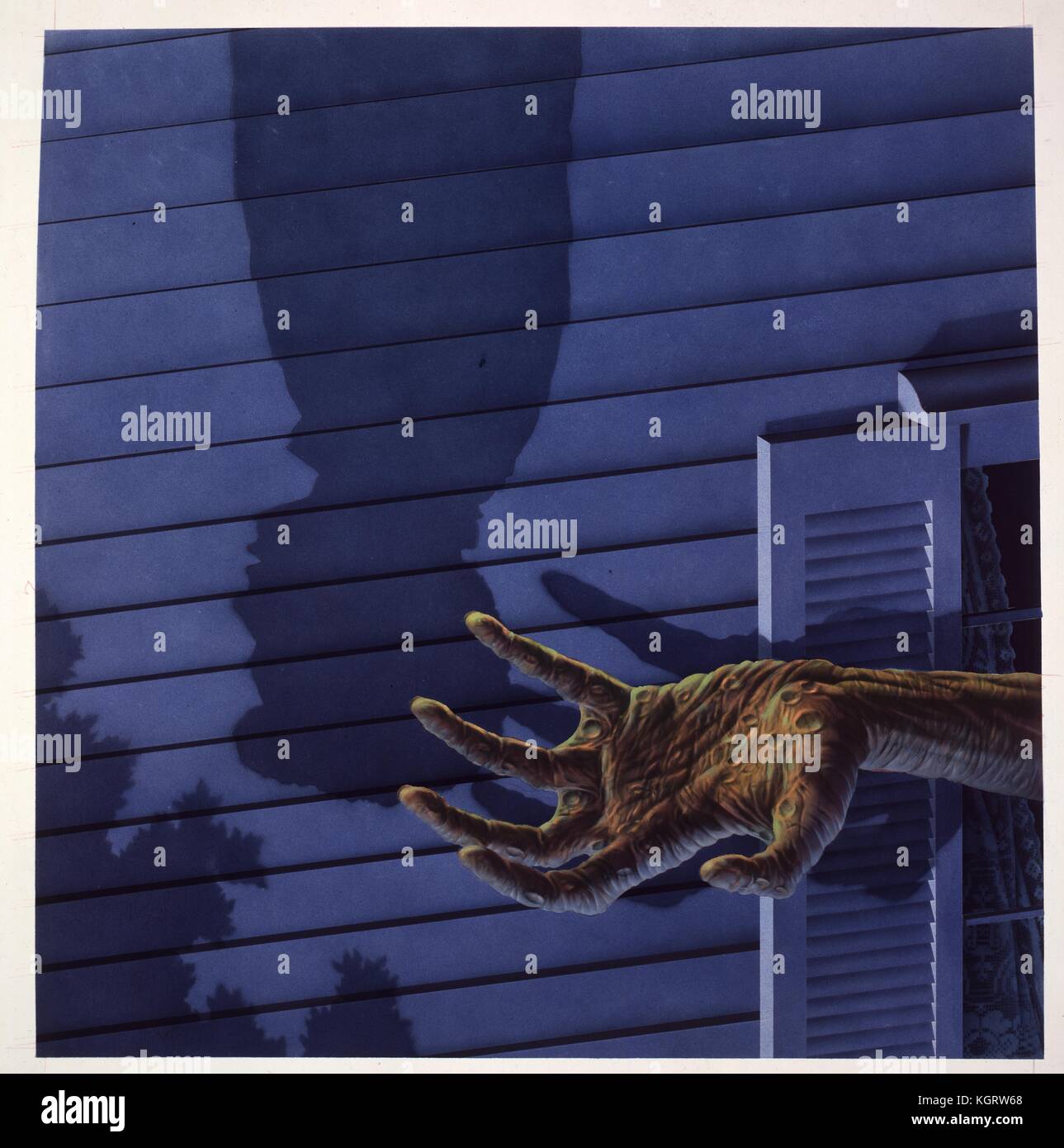 Strange Invaders (1983) Film poster Date: 1983 Stock Photo - Alamy