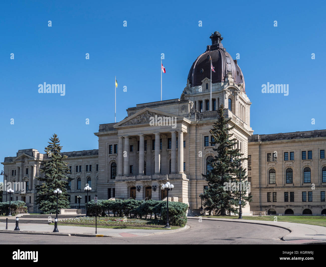 Saskatchewan Legislative Building, provincial capitol, Wascana Centre ...