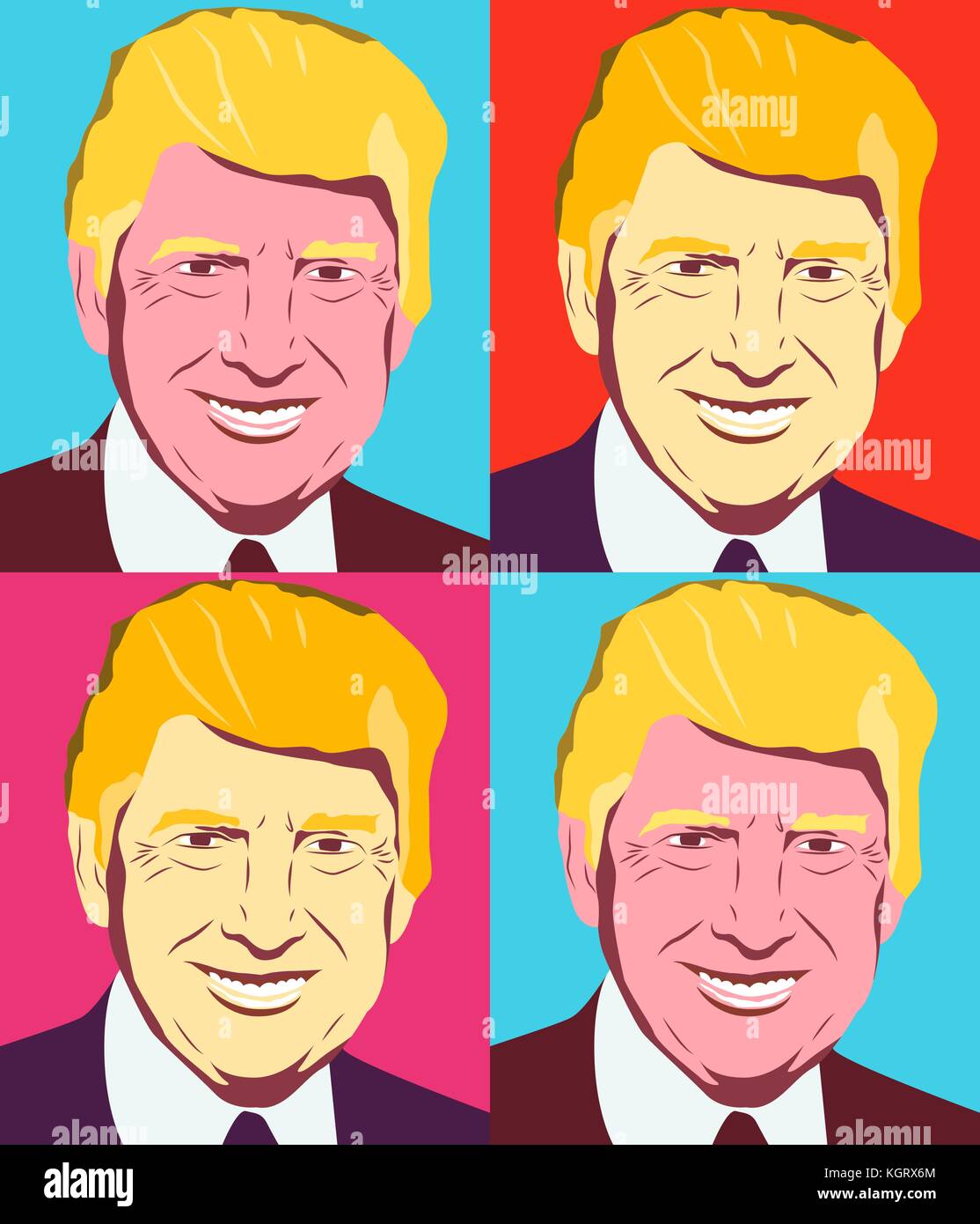Andy warhol style hi-res stock photography and images - Alamy