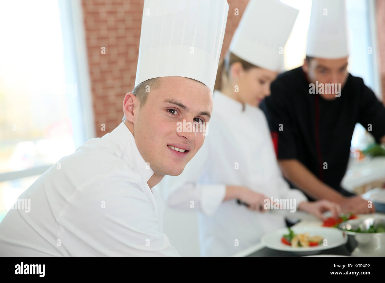 Catering school class hi-res stock photography and images - Alamy