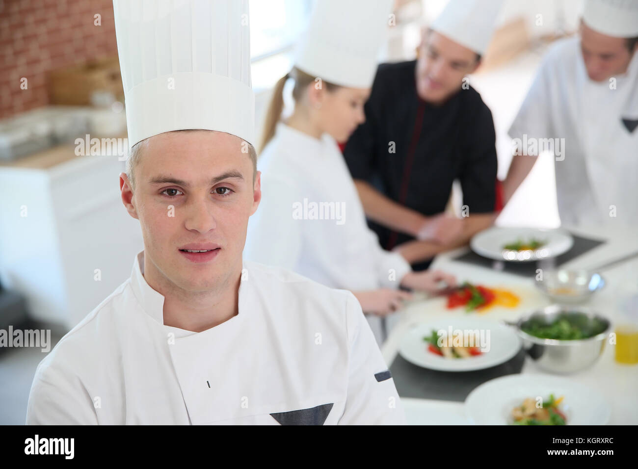 Catering school class hi-res stock photography and images - Alamy