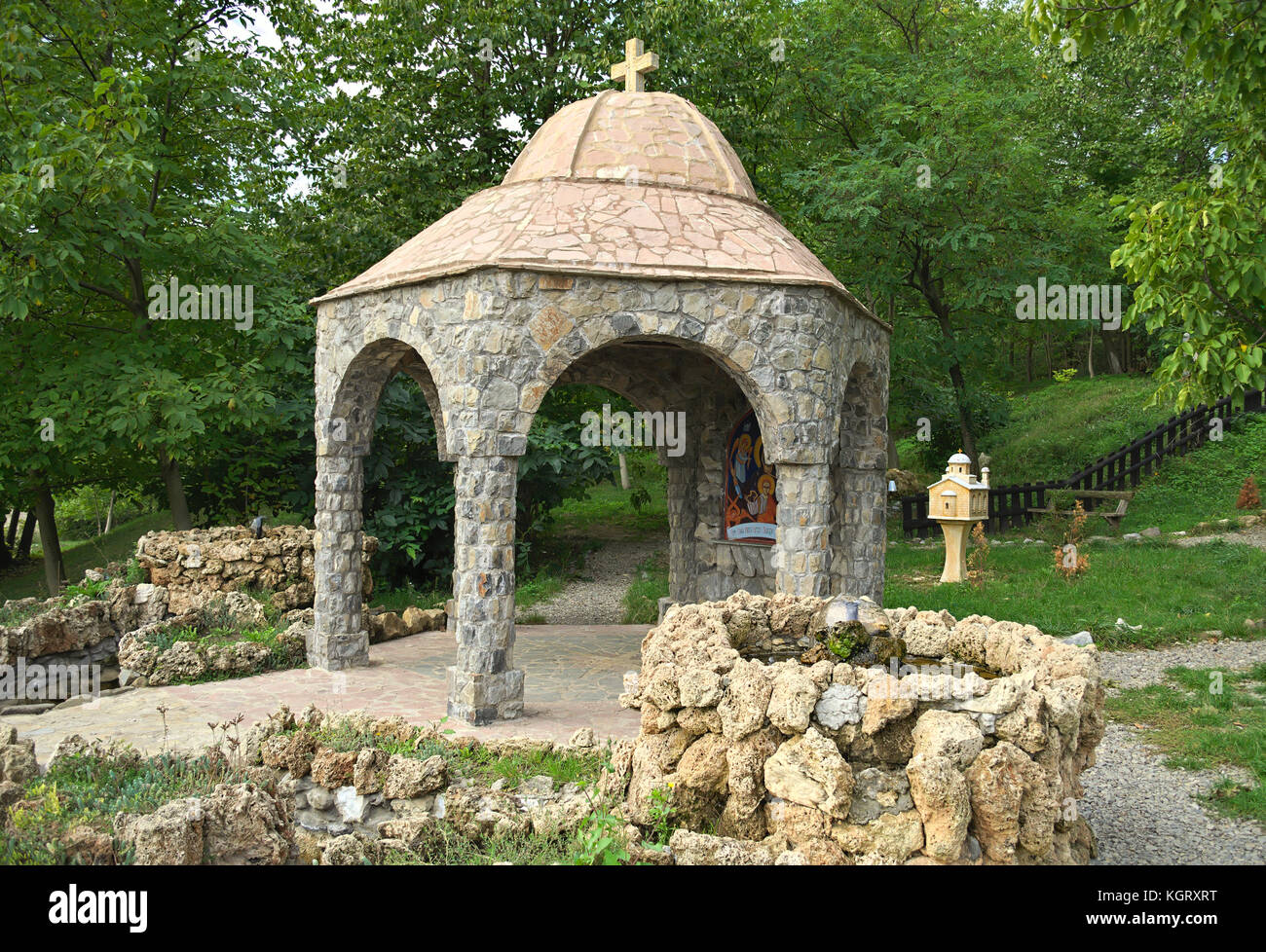 Small historic stone chapel hi-res stock photography and images - Alamy