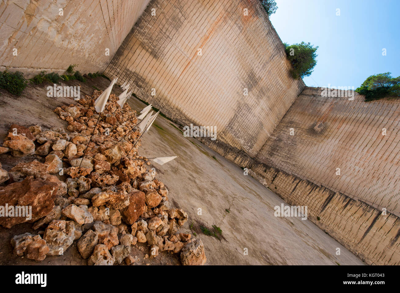 Lithica quarry near Ciutadella, Menorca, Balearic Islands, Spain ...