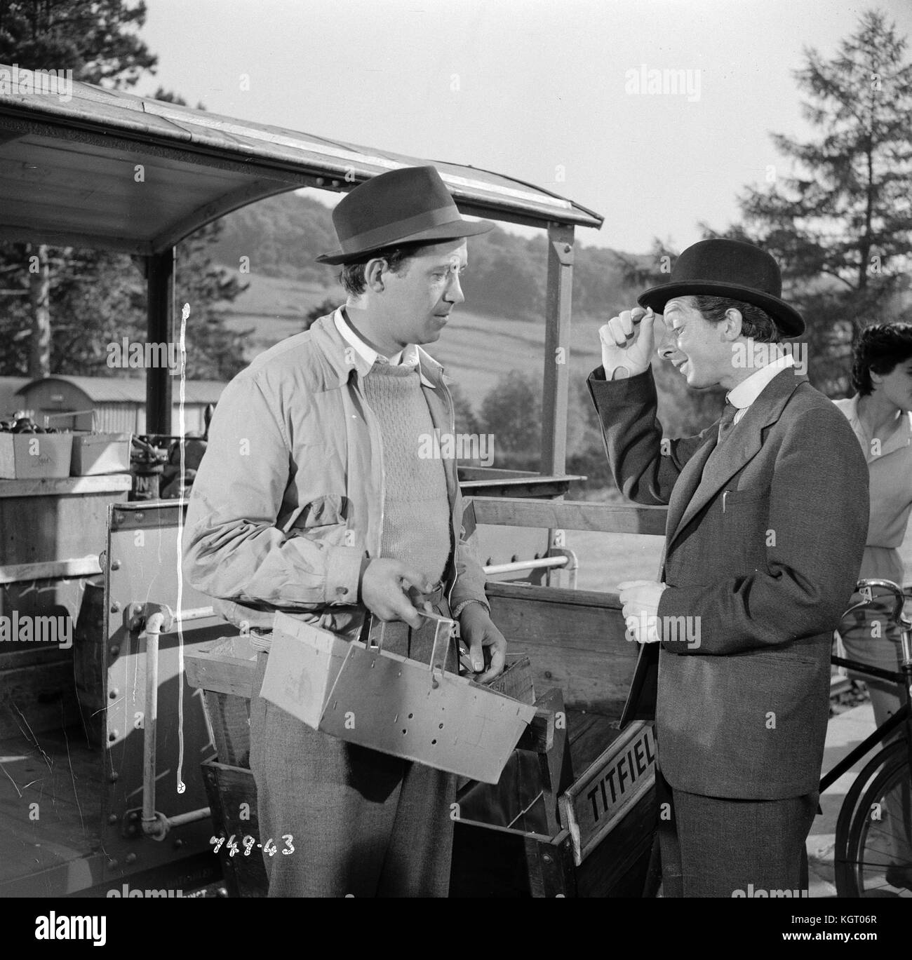 The Titfield Thunderbolt (1953) , John Gregson Stock Photo - Alamy