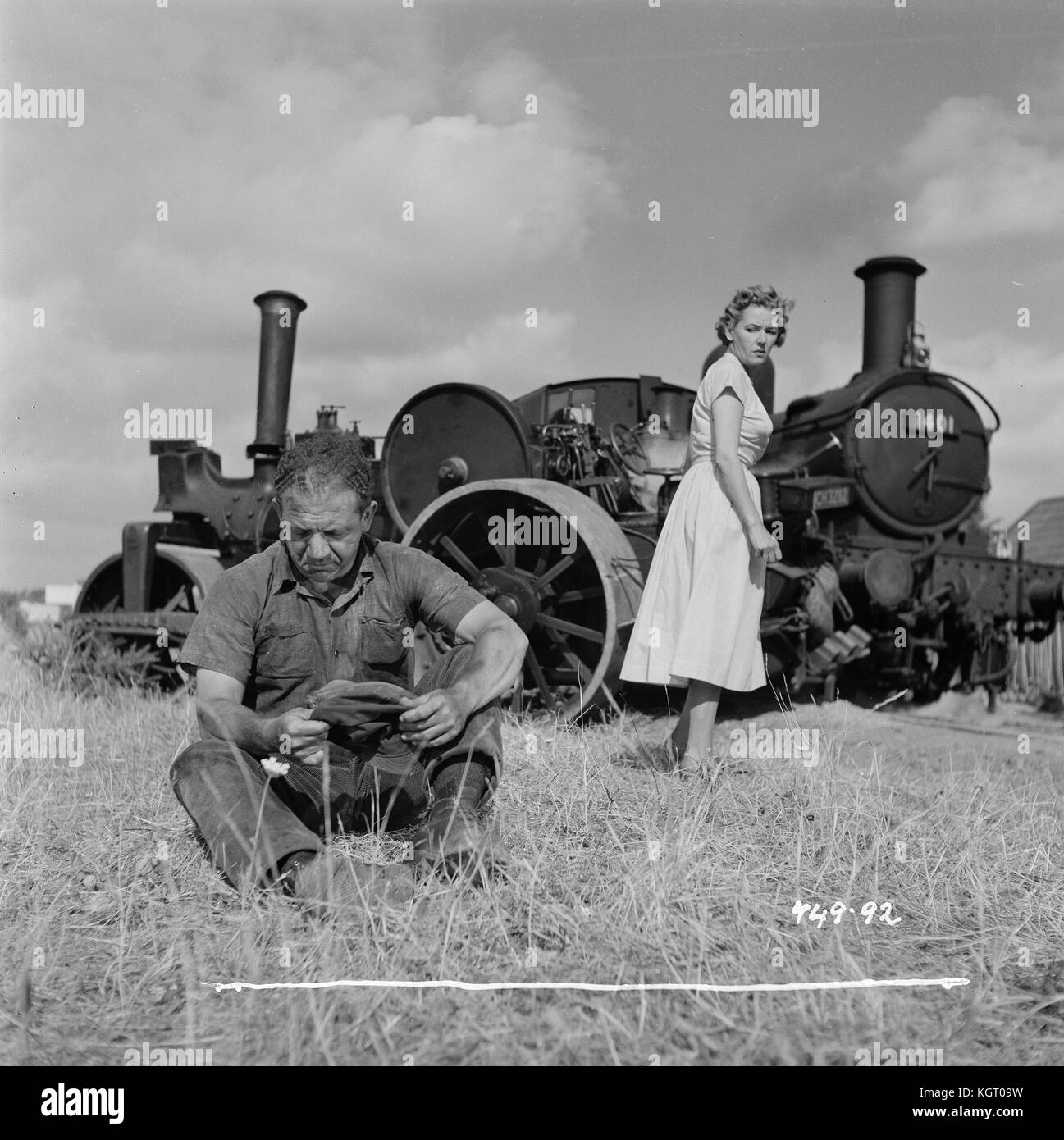 The Titfield Thunderbolt (1953) , Sid James Stock Photo - Alamy
