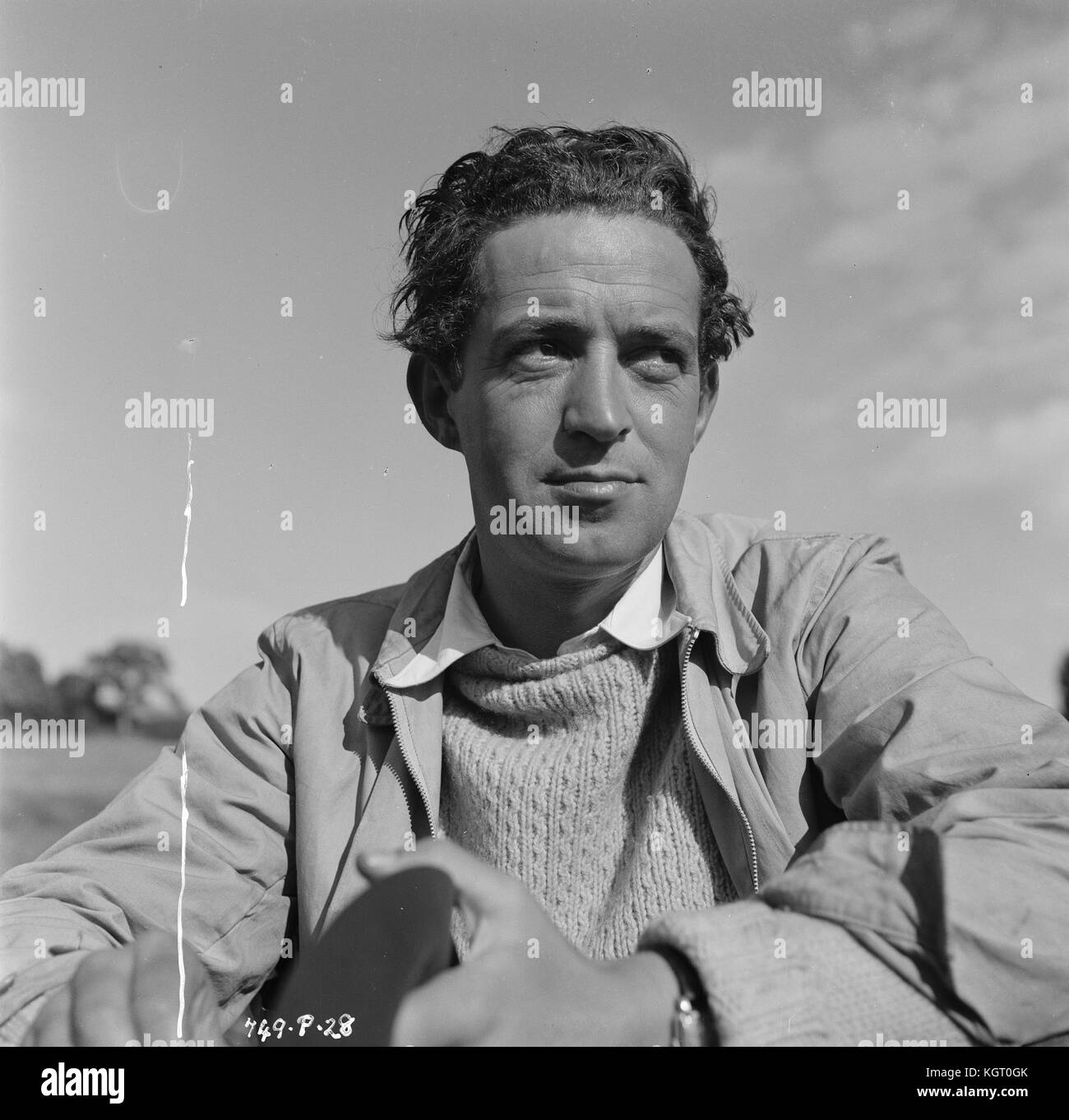 The Titfield Thunderbolt (1953) , John Gregson Stock Photo - Alamy