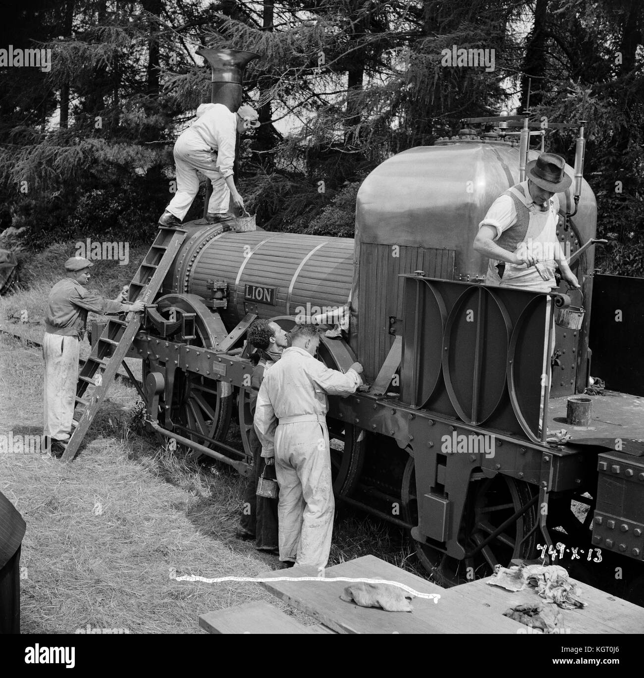 The Titfield Thunderbolt (1953) , Michael Trubshawe Stock Photo - Alamy