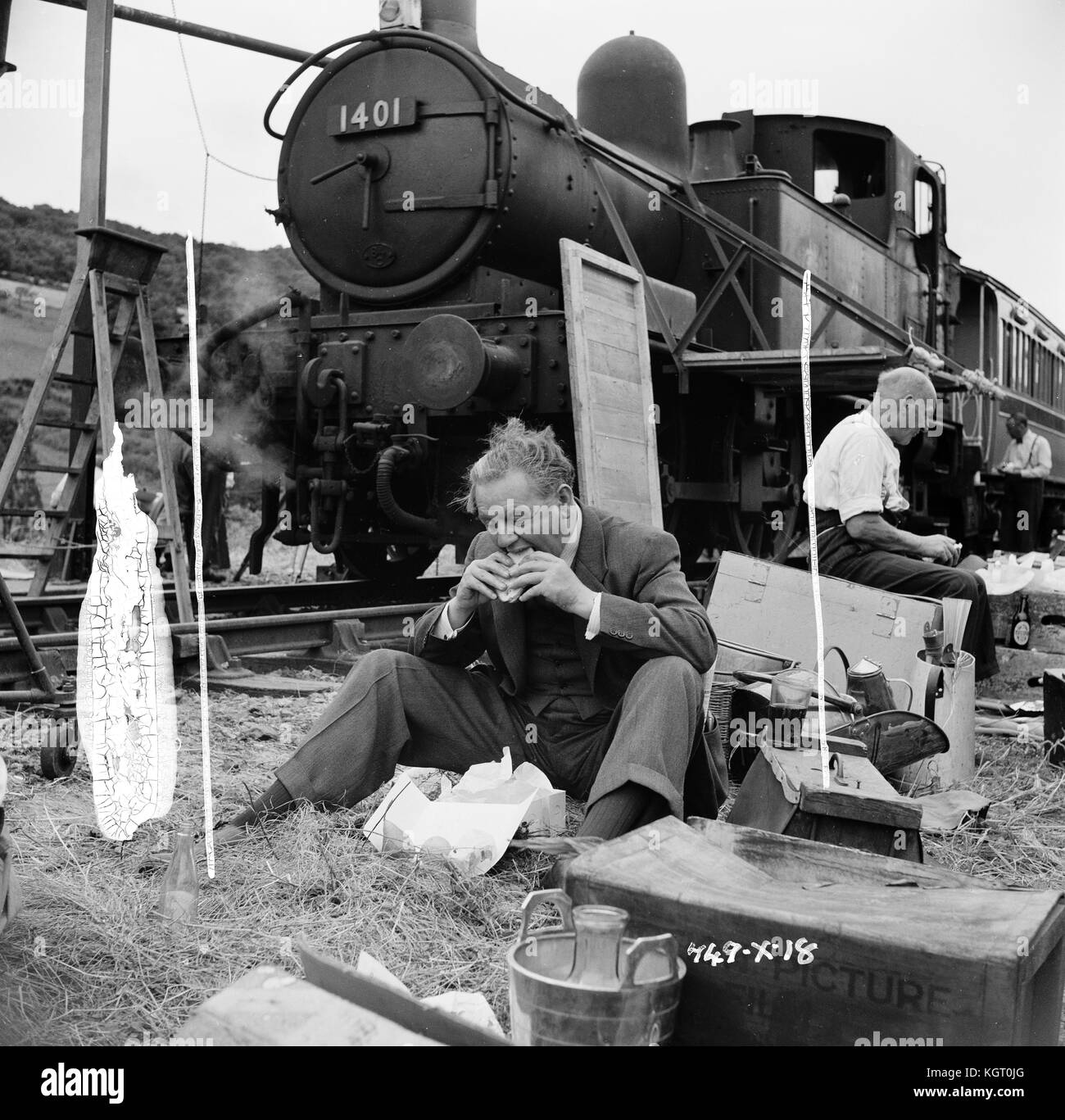 The Titfield Thunderbolt (1953) , Michael Trubshawe Stock Photo - Alamy
