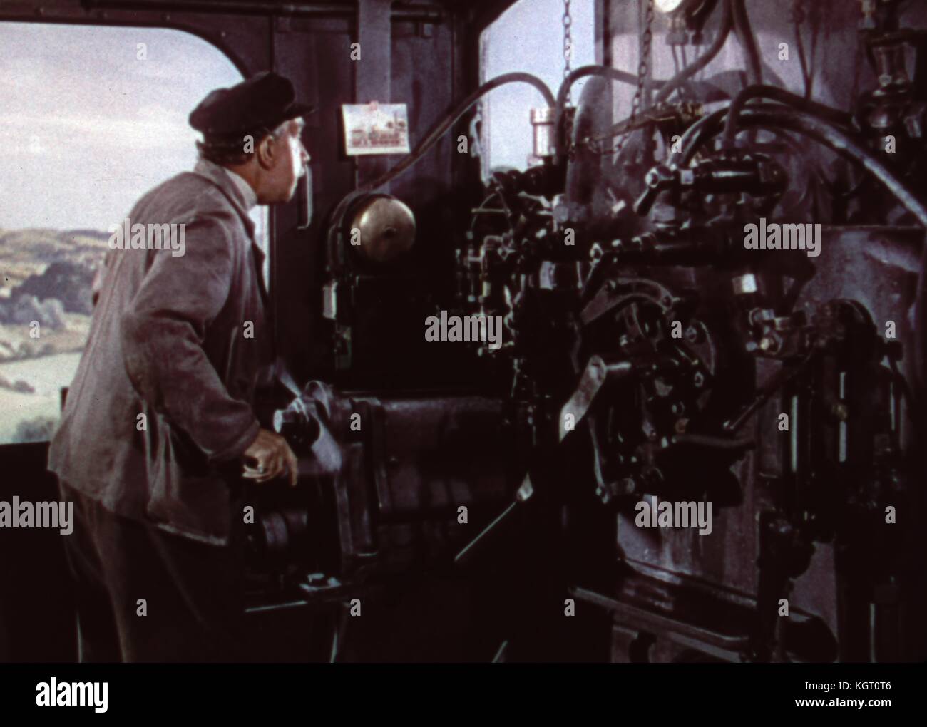 The Titfield Thunderbolt (1953) , Hugh Griffith Stock Photo - Alamy