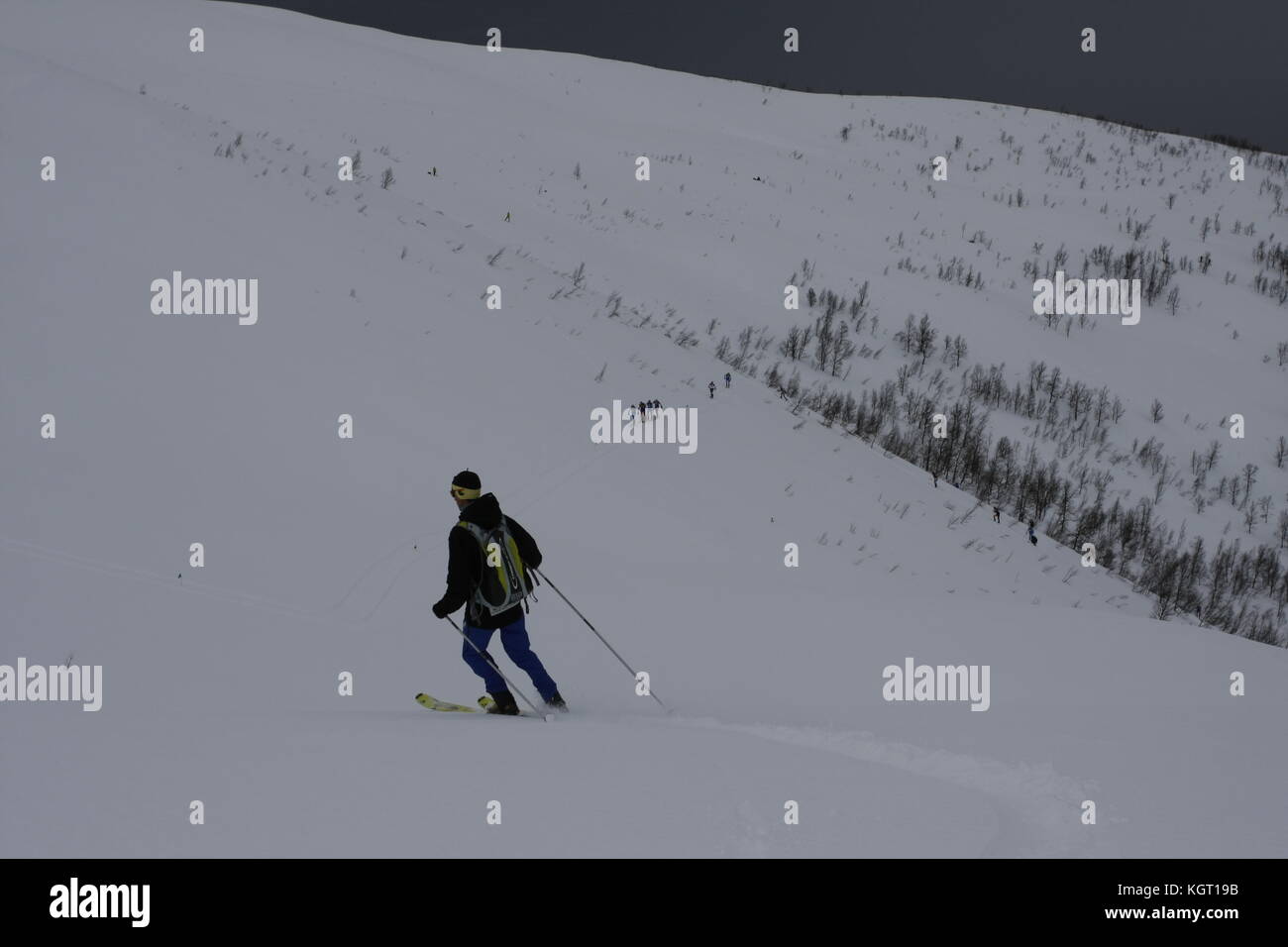 Skimountaineering World Cup Tromsø , Randonee Racing Stock Photo - Alamy