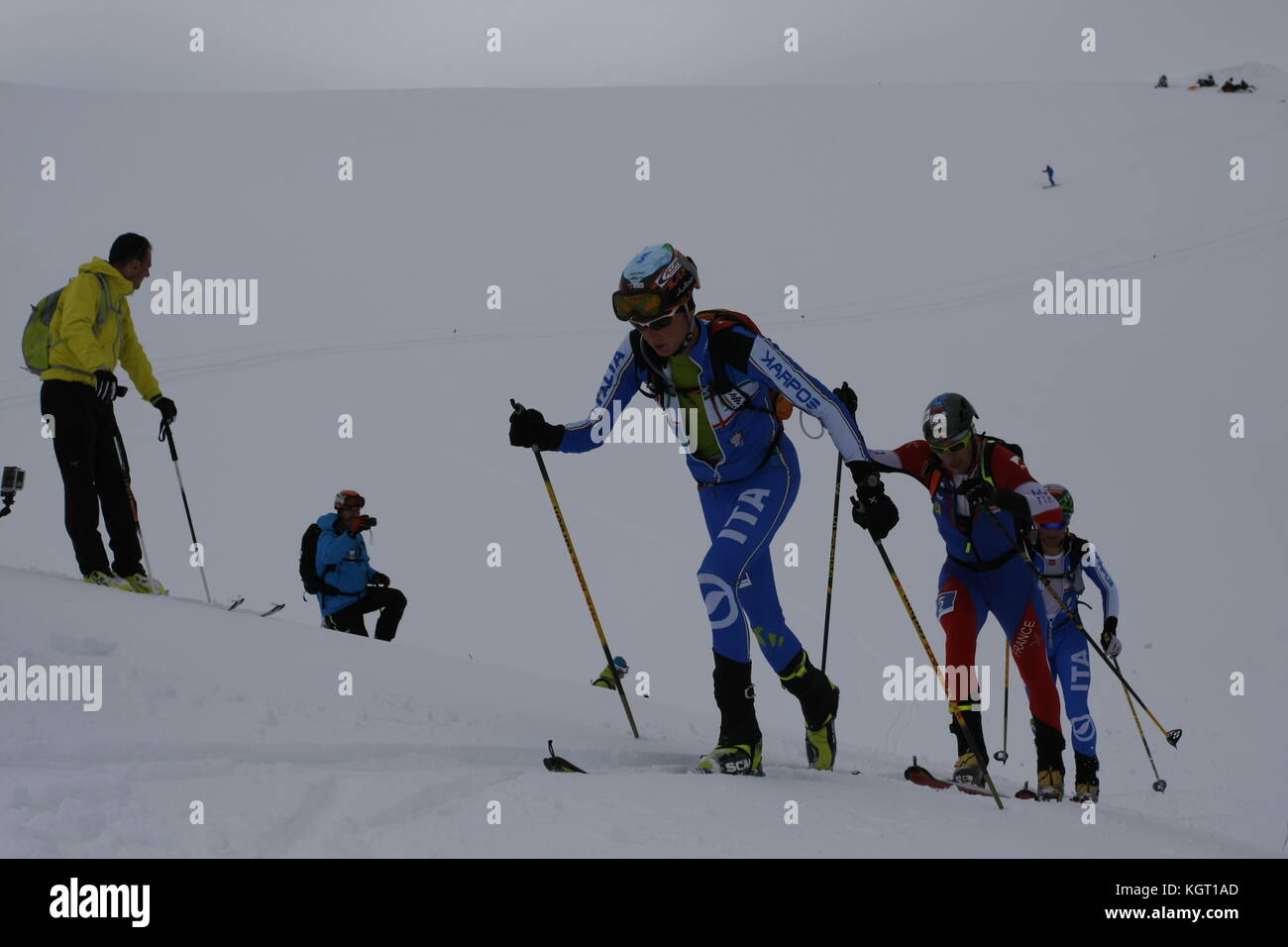 Skimountaineering World Cup Tromsø , Randonee Racing Stock Photo - Alamy