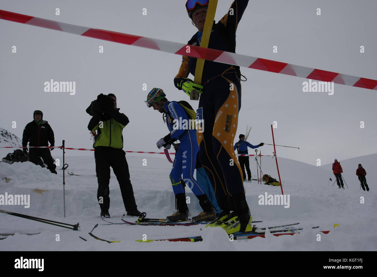 Skimountaineering World Cup Tromsø , Randonee Racing Stock Photo - Alamy