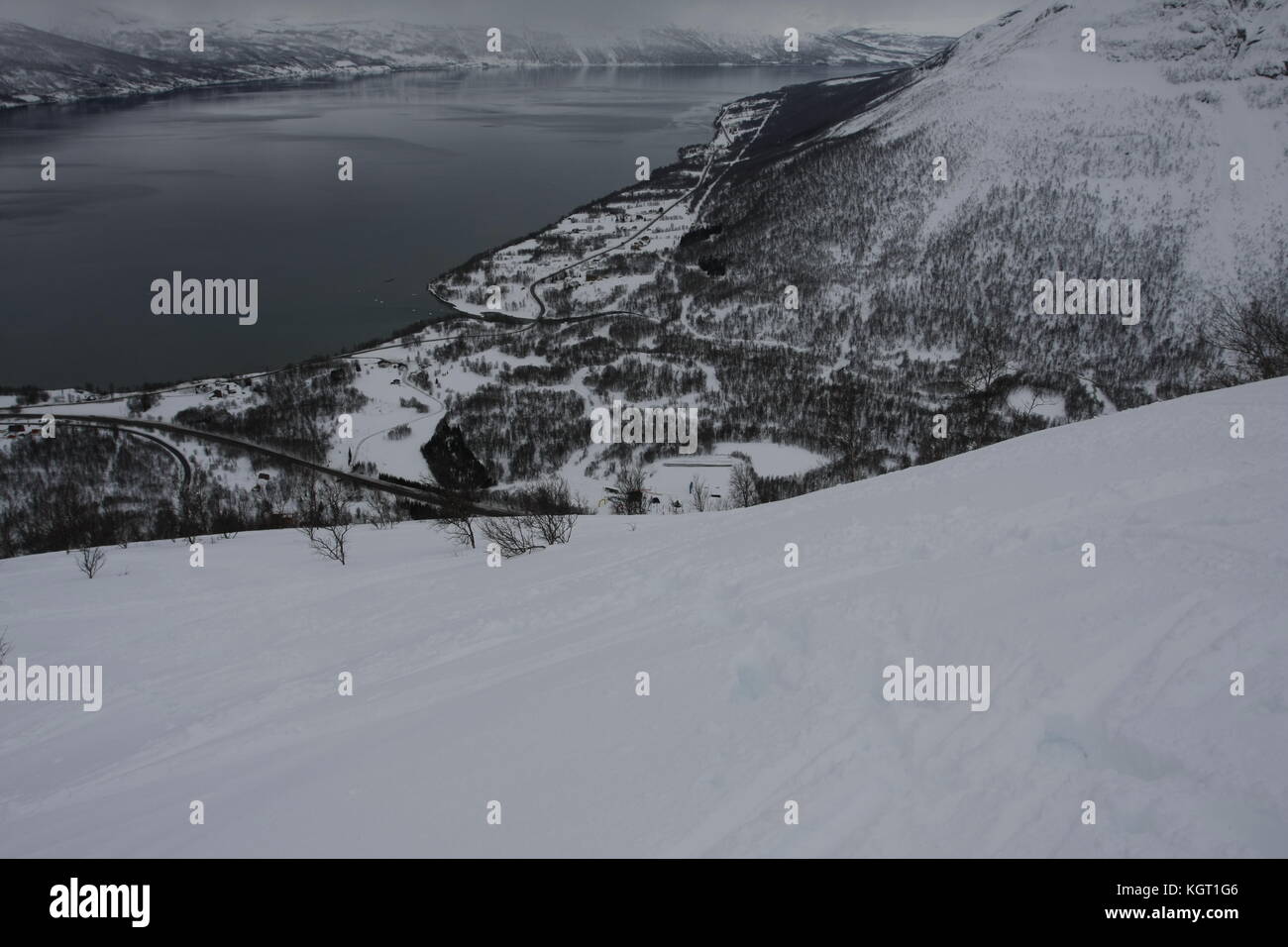 Skimountaineering World Cup Tromsø , Randonee Racing Stock Photo - Alamy